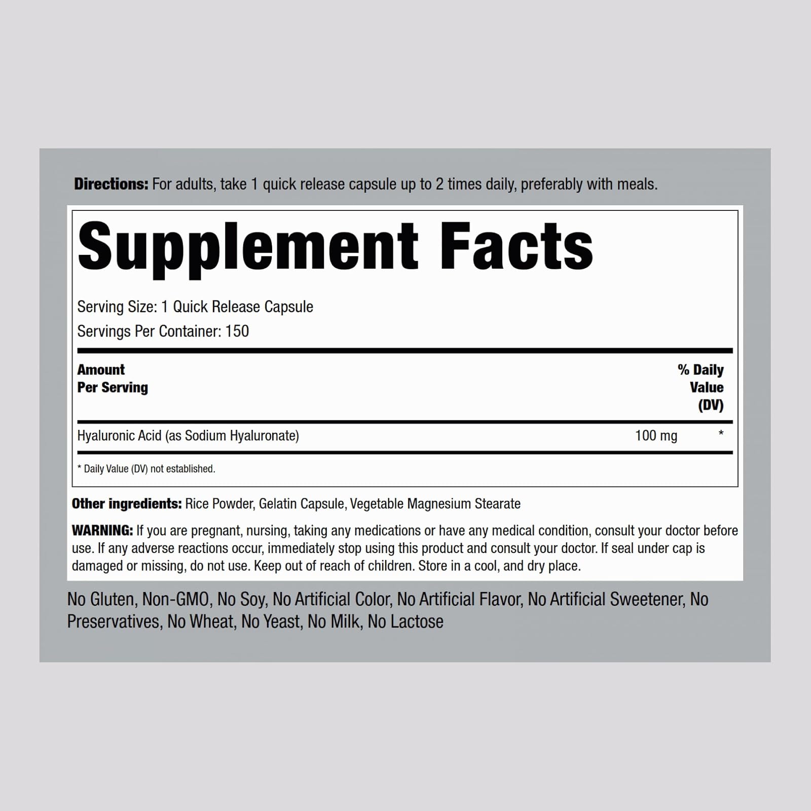 high molecular weight hyaluronic acid