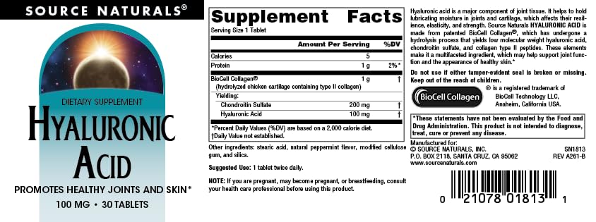 high molecular weight hyaluronic acid