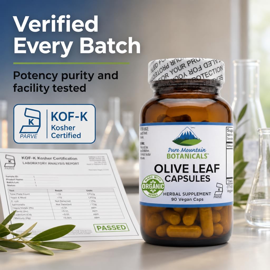high oleuropein olive leaf capsules