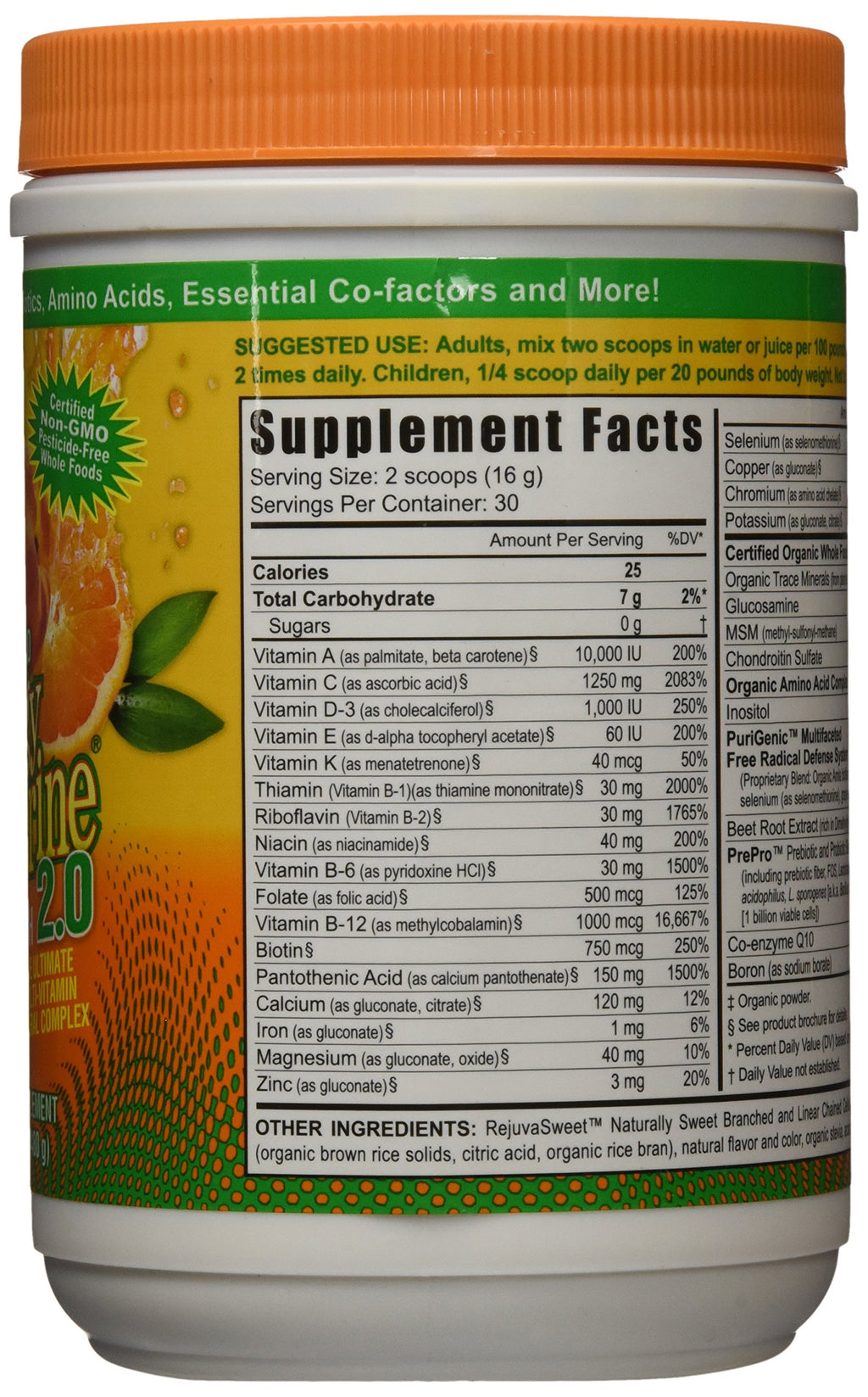 high ORAC antioxidant complex
