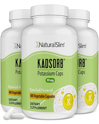 High potassium capsules for energy support