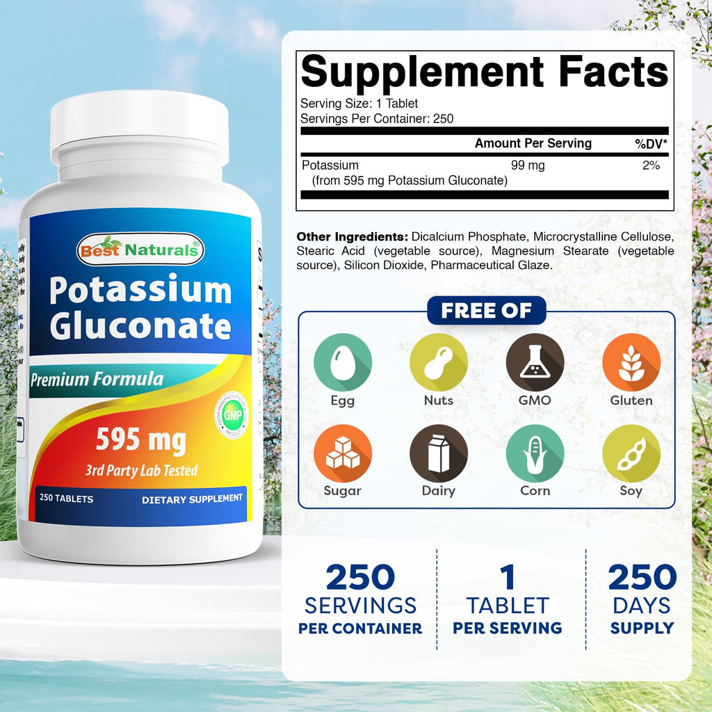 high potassium content for energy