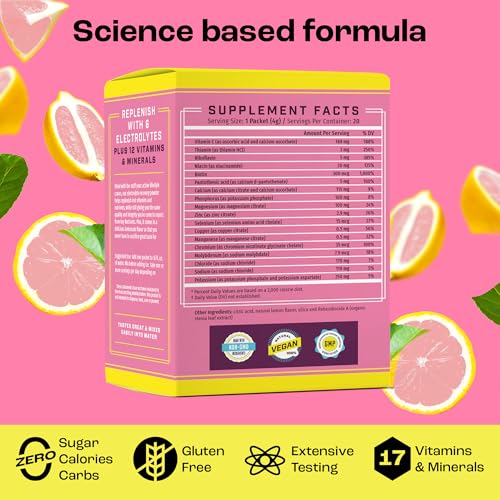 high potassium drink mix packets