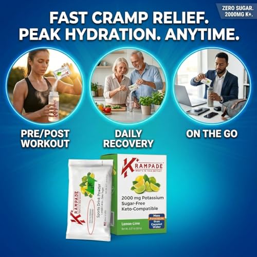 high potassium formula for cramp relief