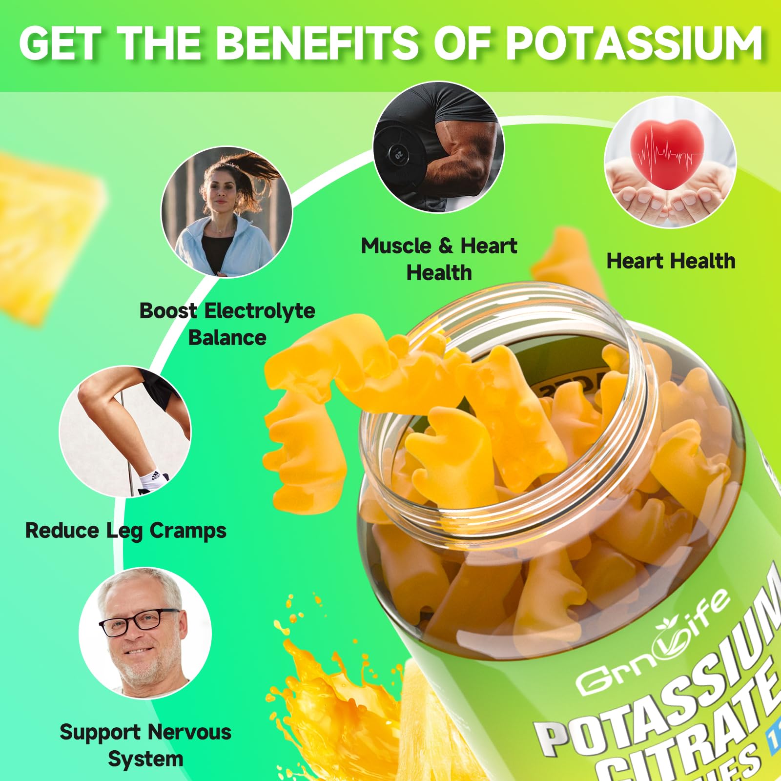 high potassium gummies for active lifestyle