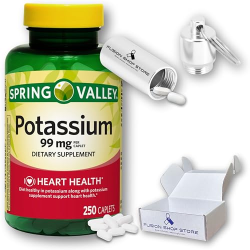 high potassium levels dietary supplement