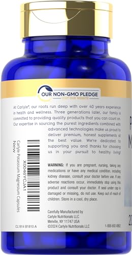 high potassium supplement for active lifestyles