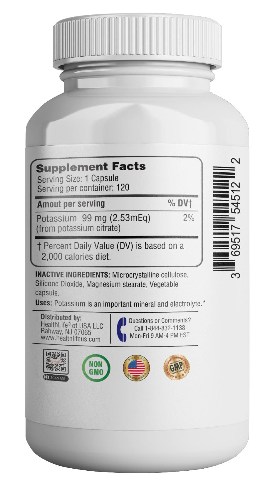 high potassium supplement for athletes