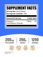 High potassium supplement for athletes