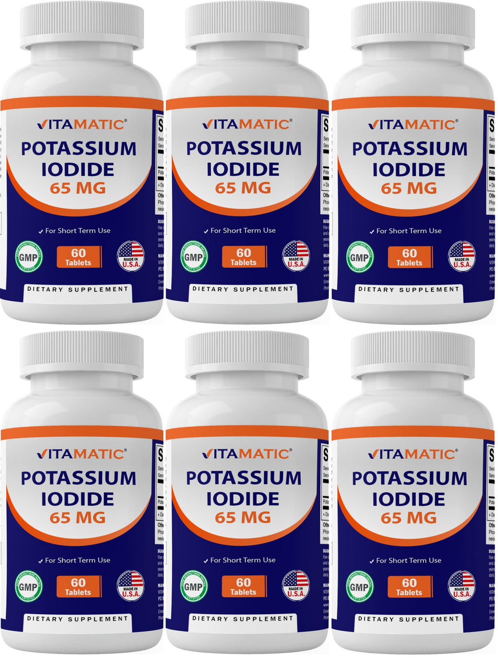High potassium supplement for energy boost