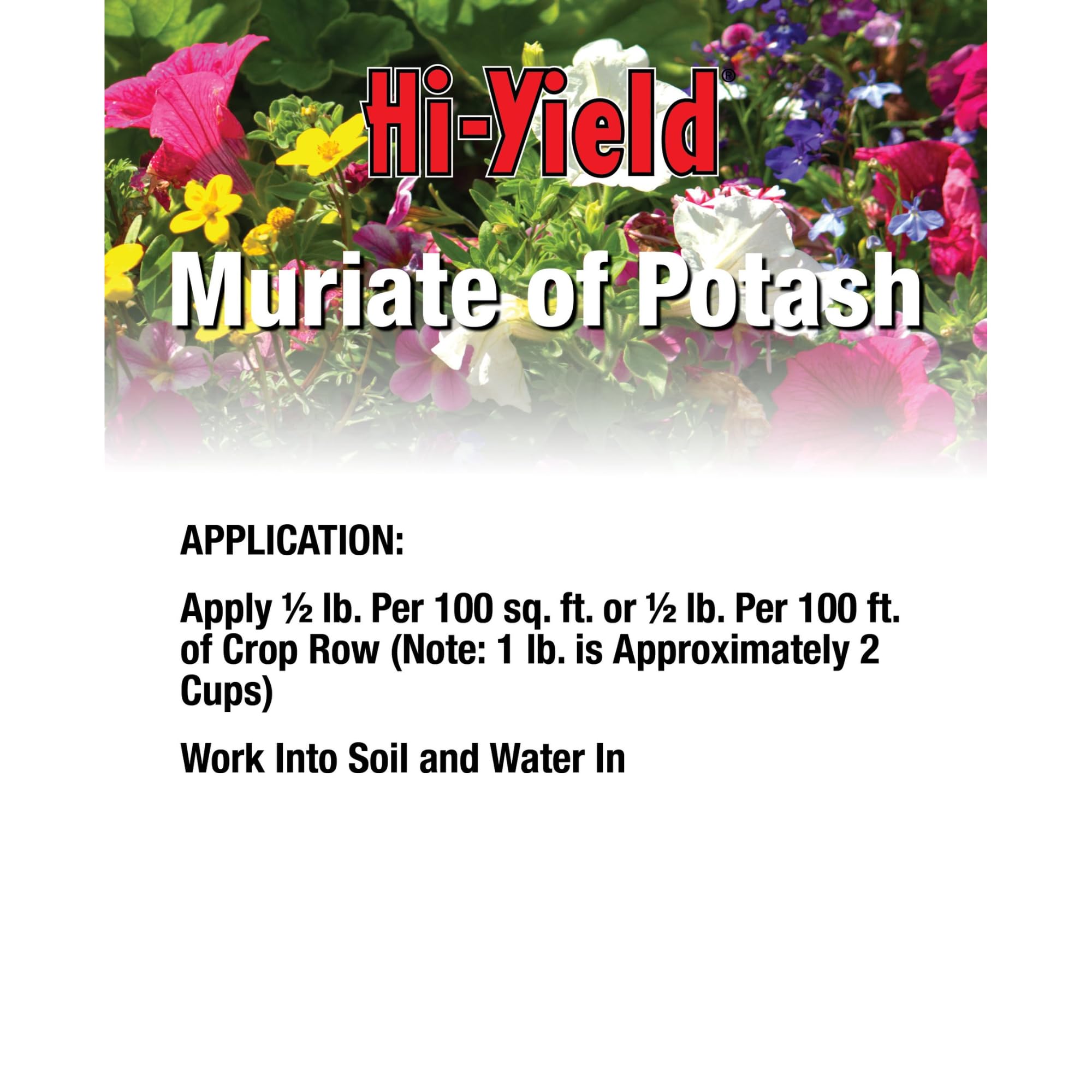 High potassium supplement for gardeners