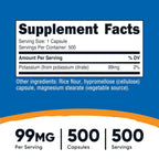high potassium supplement for health