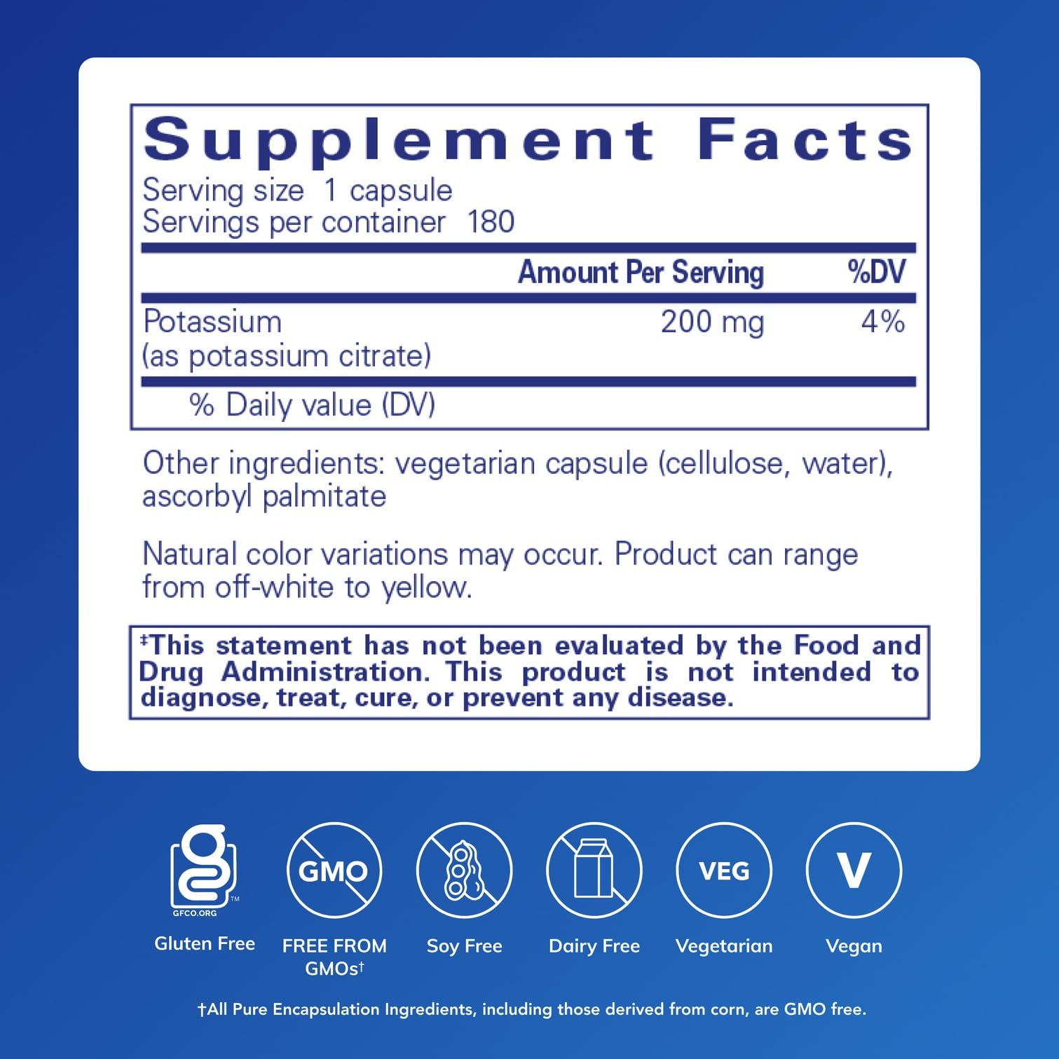 high potassium supplement for health