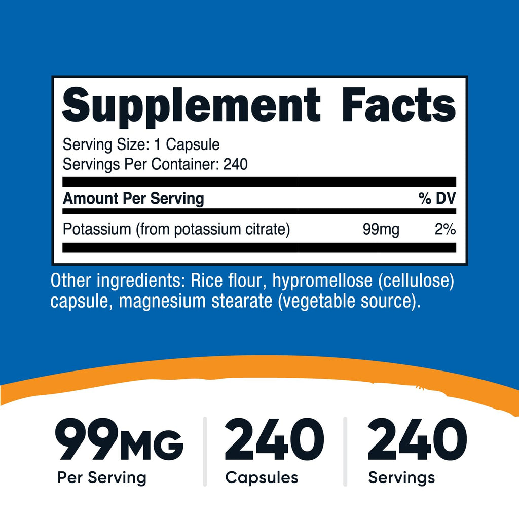 high potassium supplement for health