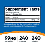high potassium supplement for health