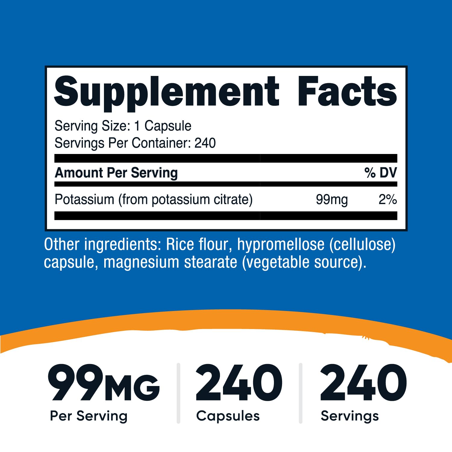 high potassium supplement for health