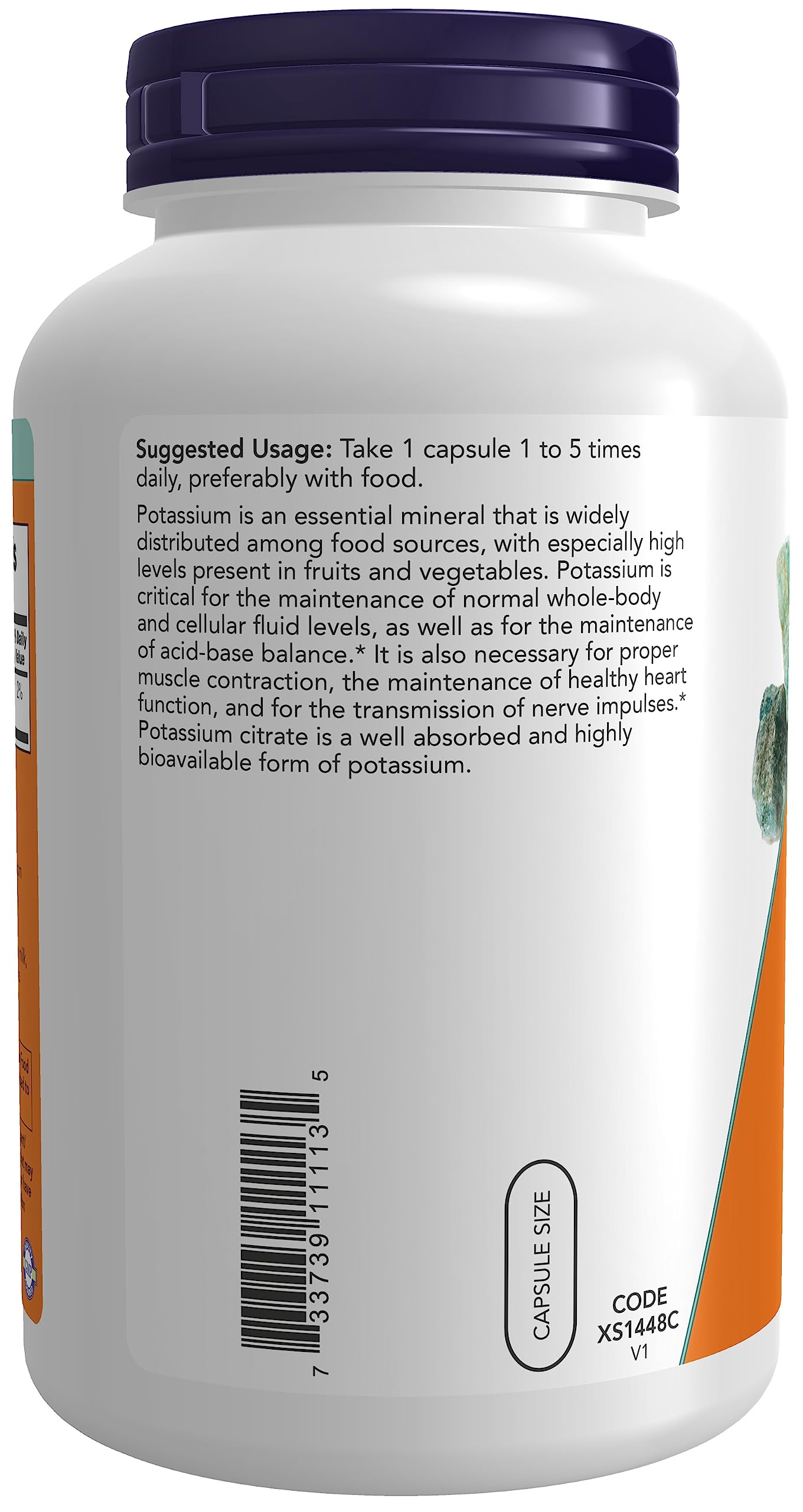 high potassium supplement for vitality