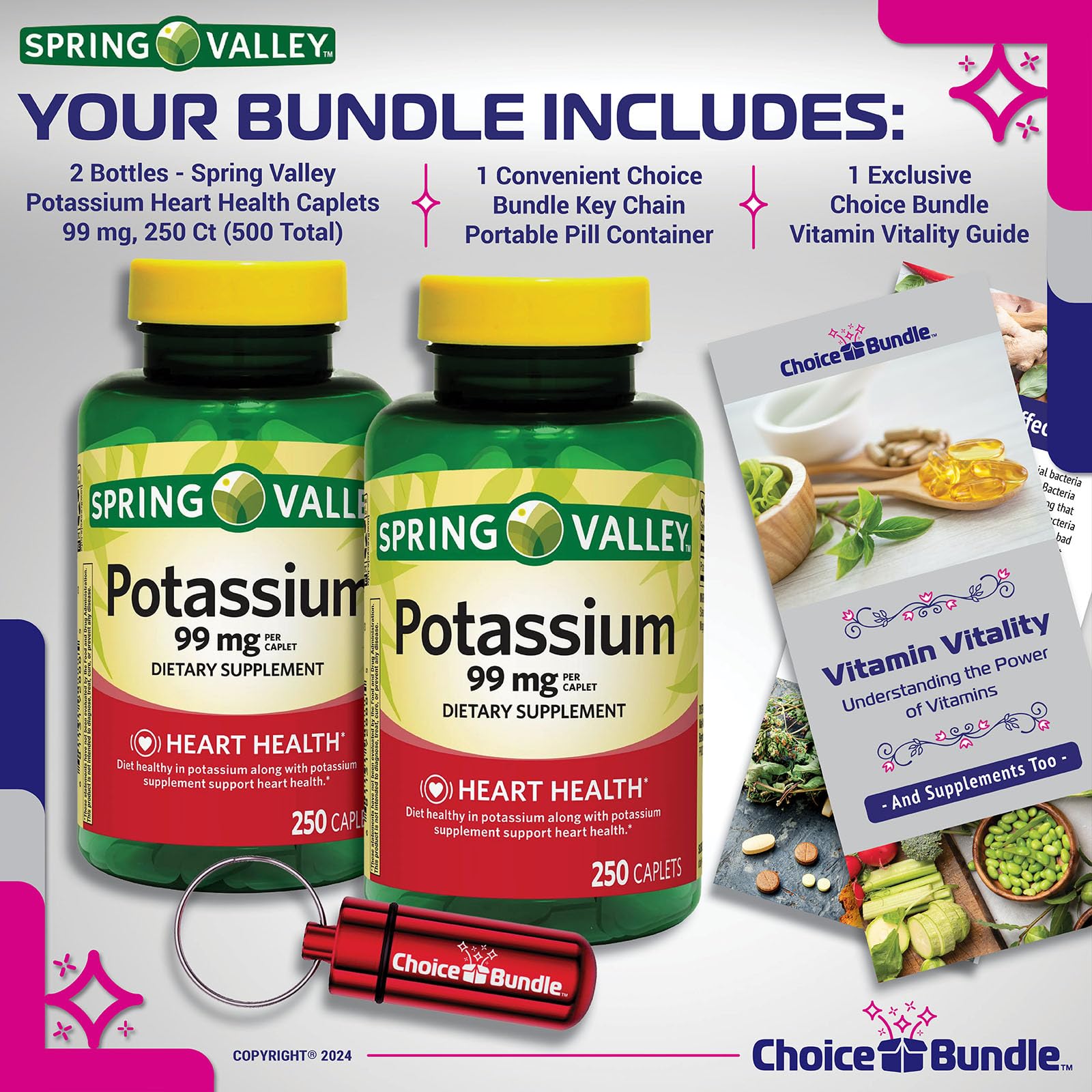 High potassium support for active lifestyles