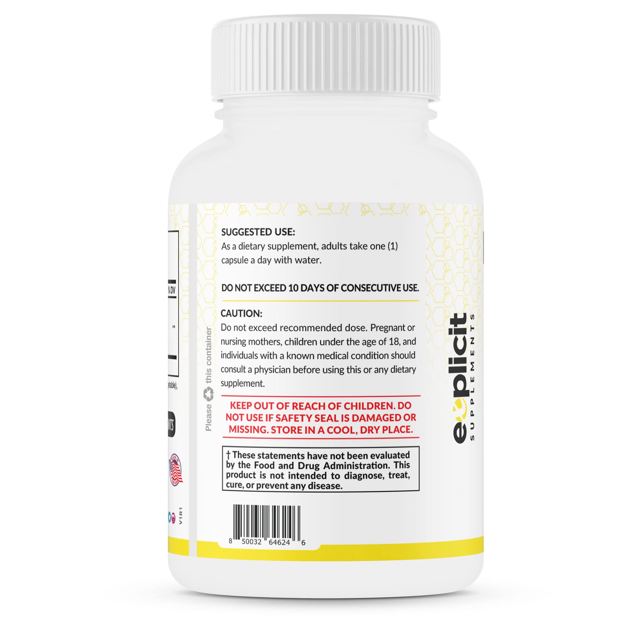 High potassium support for energy