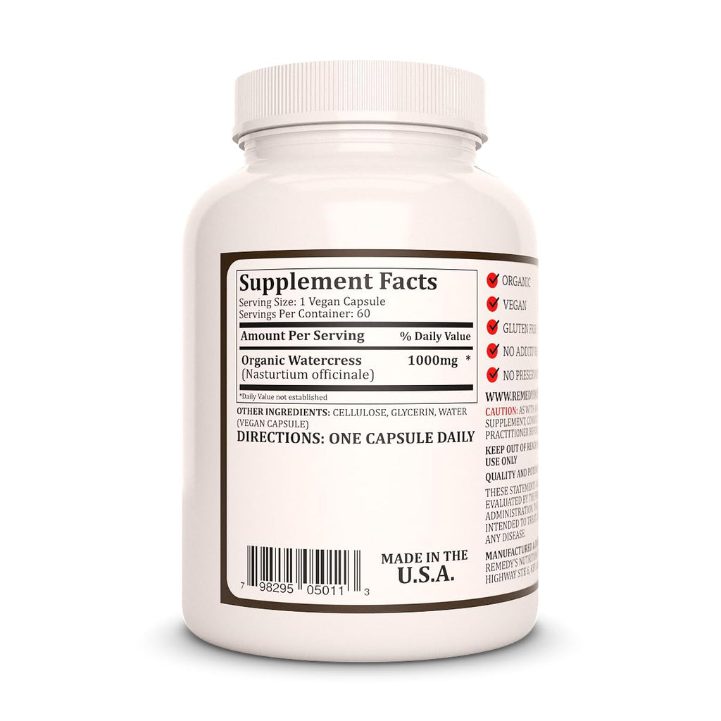 high potassium watercress supplement