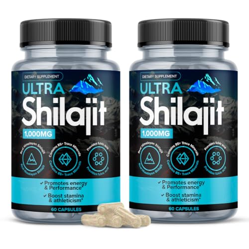 High potency 1000mg Shilajit extract