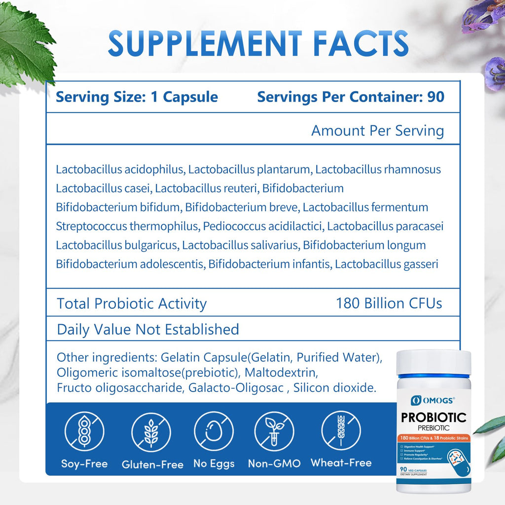 high potency 180 billion CFUs