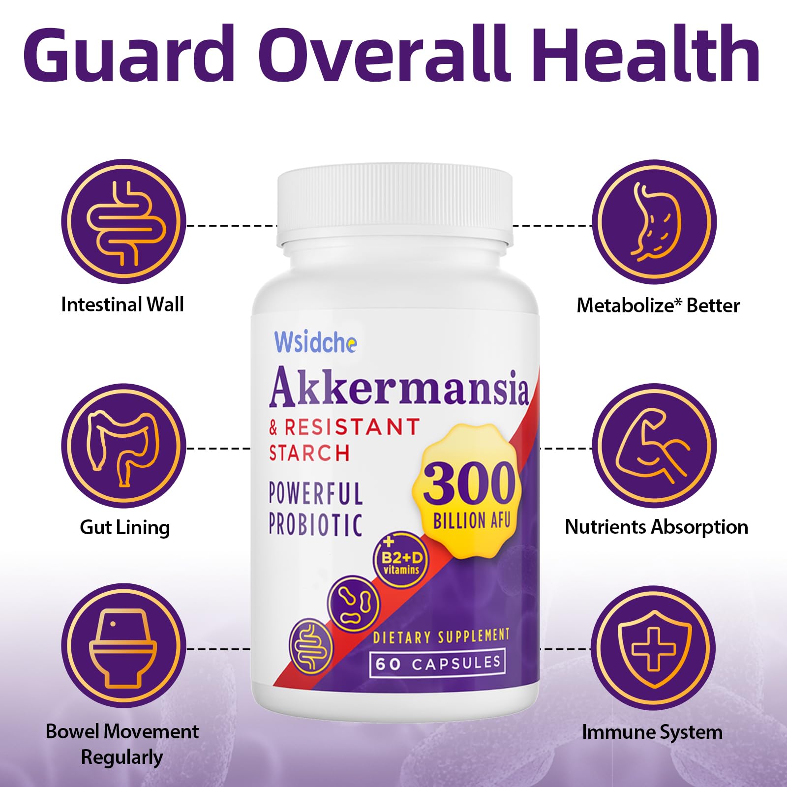 high potency 300 billion probiotics