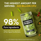 high potency 320 billion CFU probiotics