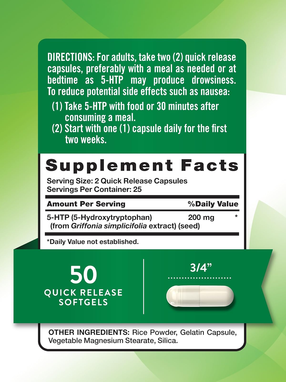 High potency 5-HTP for relaxation