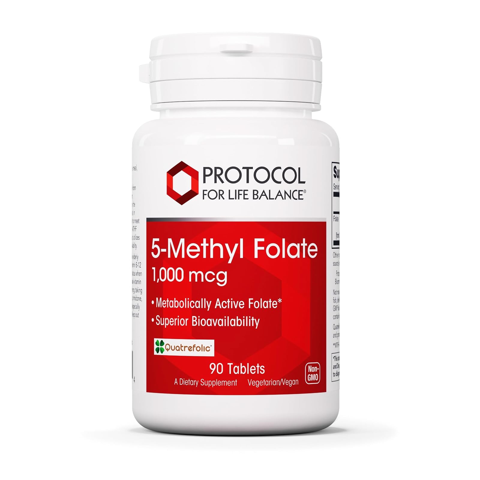 high potency 5-methylfolate tablets