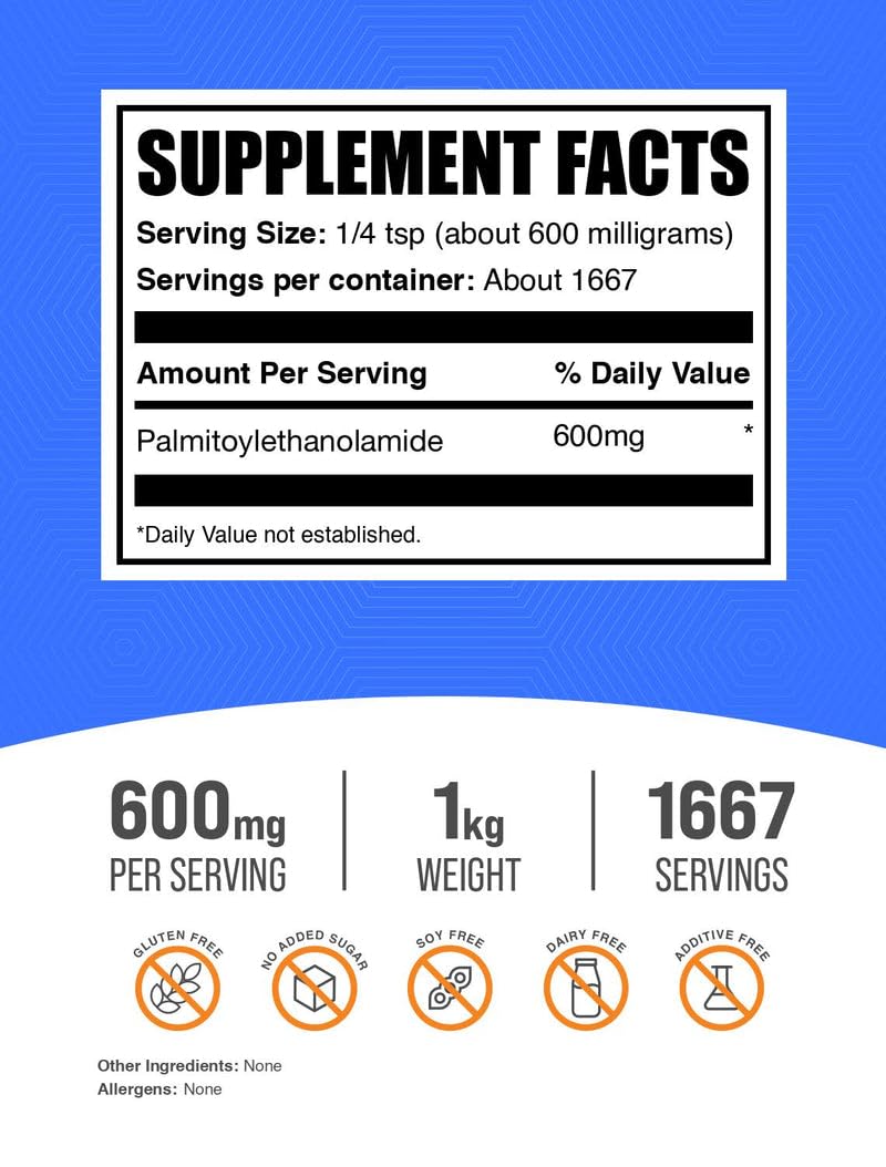 High potency 600mg pea supplement