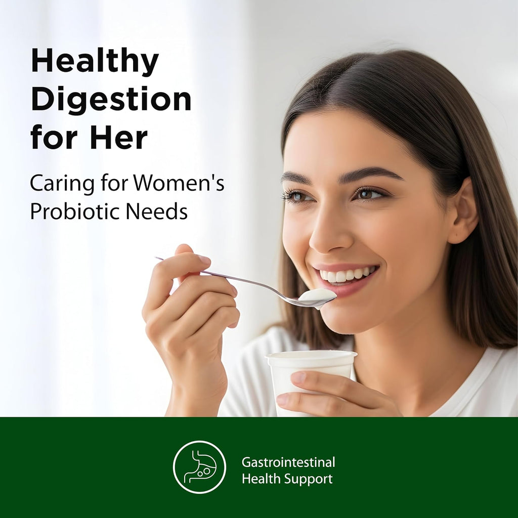 high potency 87B CFU probiotics for women