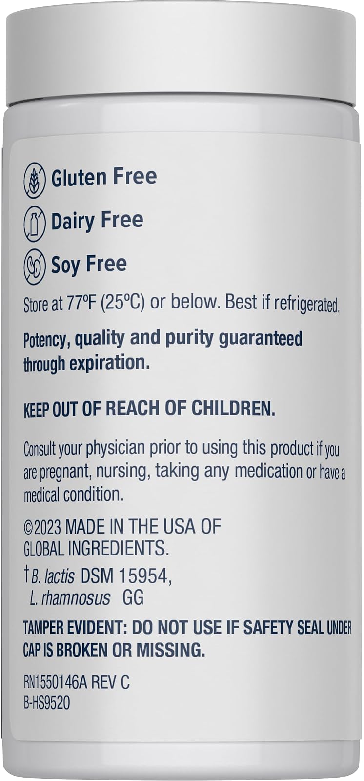 high potency 90 billion CFU women's probiotics