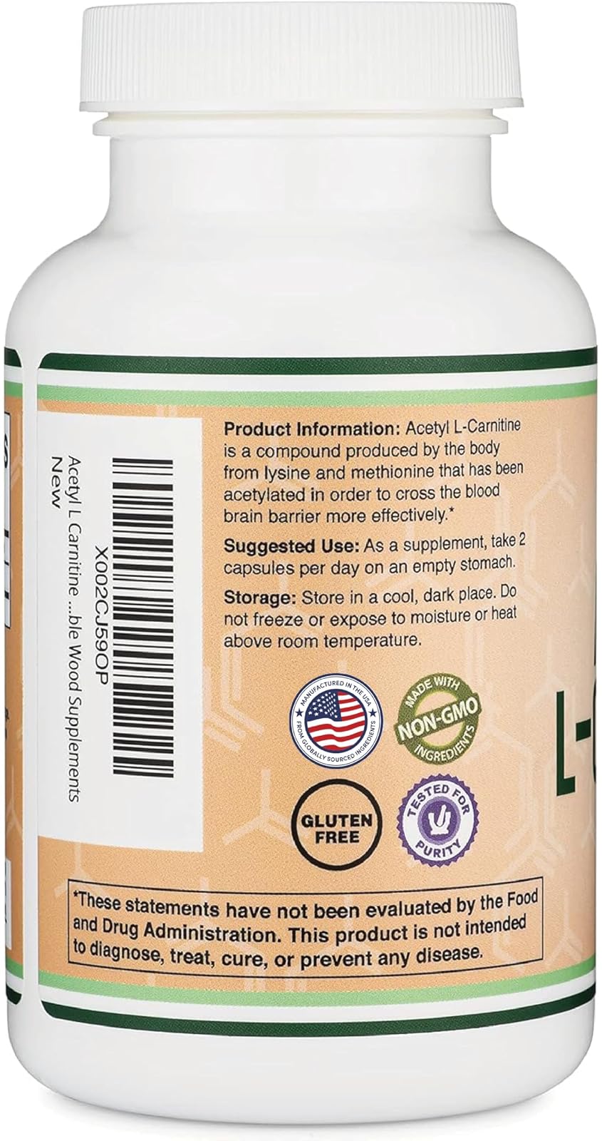 high potency acetyl l-carnitine capsules