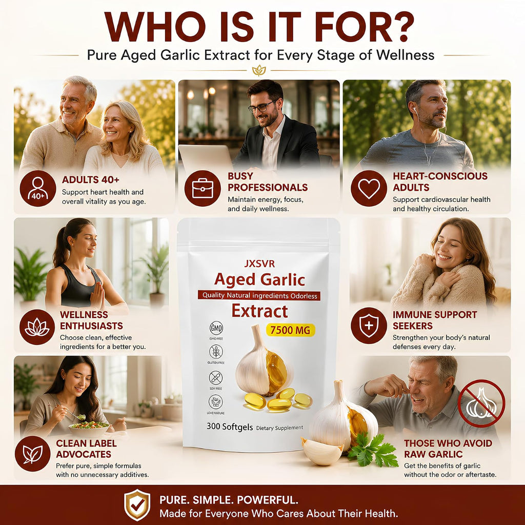high potency aged garlic capsules