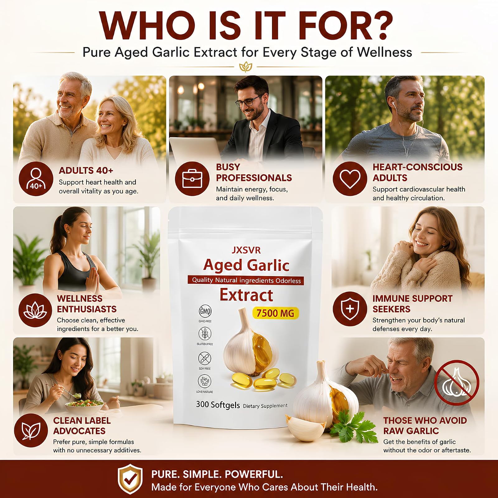 high potency aged garlic capsules