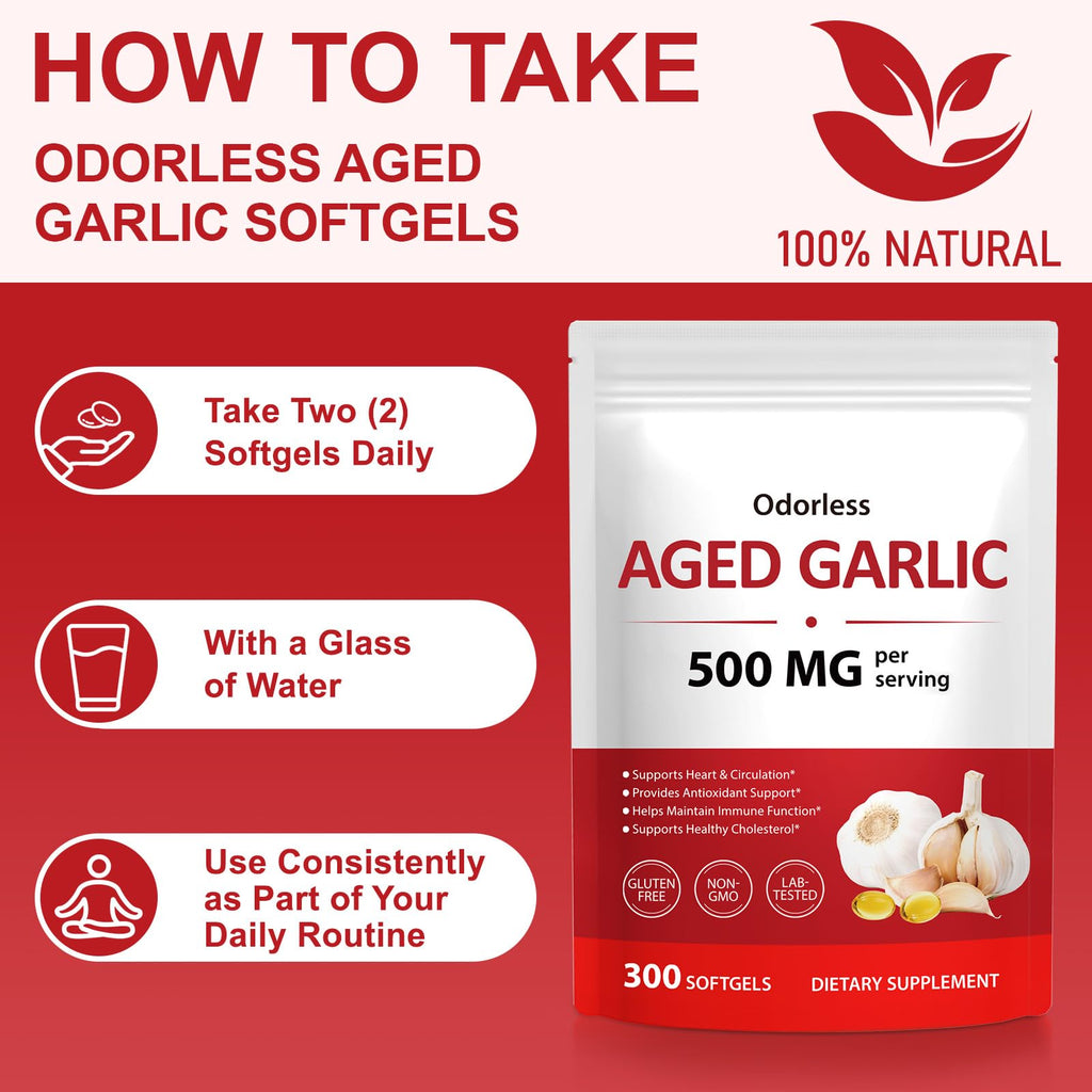 High potency aged garlic extract