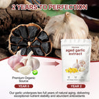 High potency aged garlic softgels