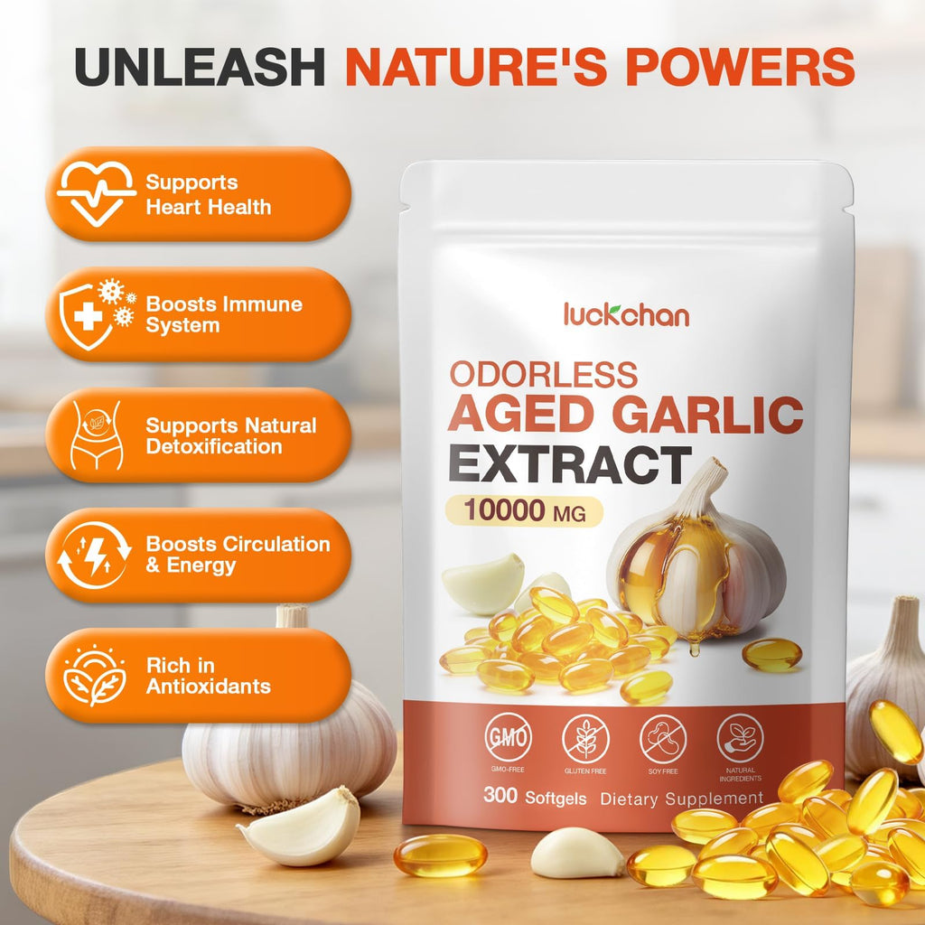 high potency aged garlic supplement