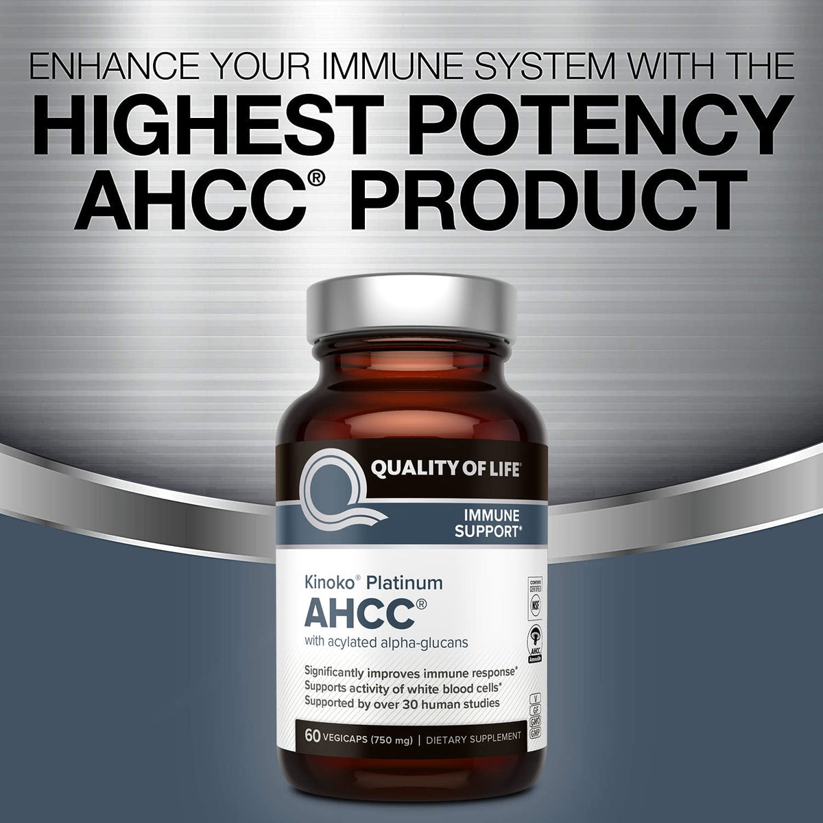 high potency AHCC for wellness