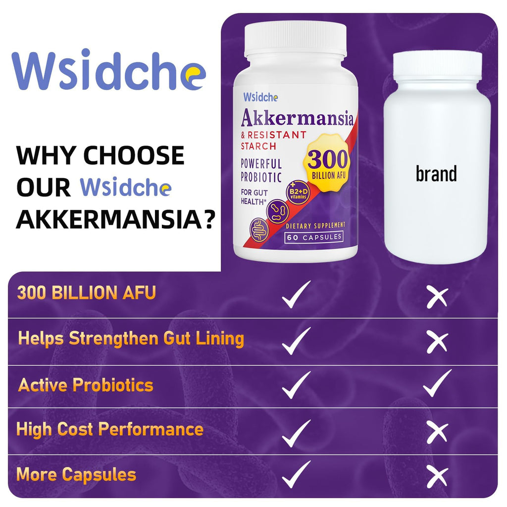 High potency Akkermansia probiotics