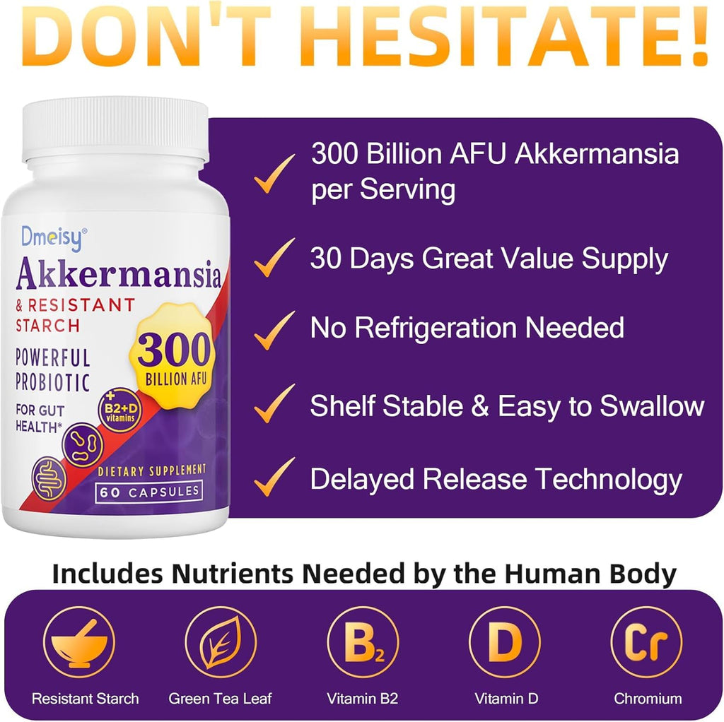 High potency Akkermansia probiotics