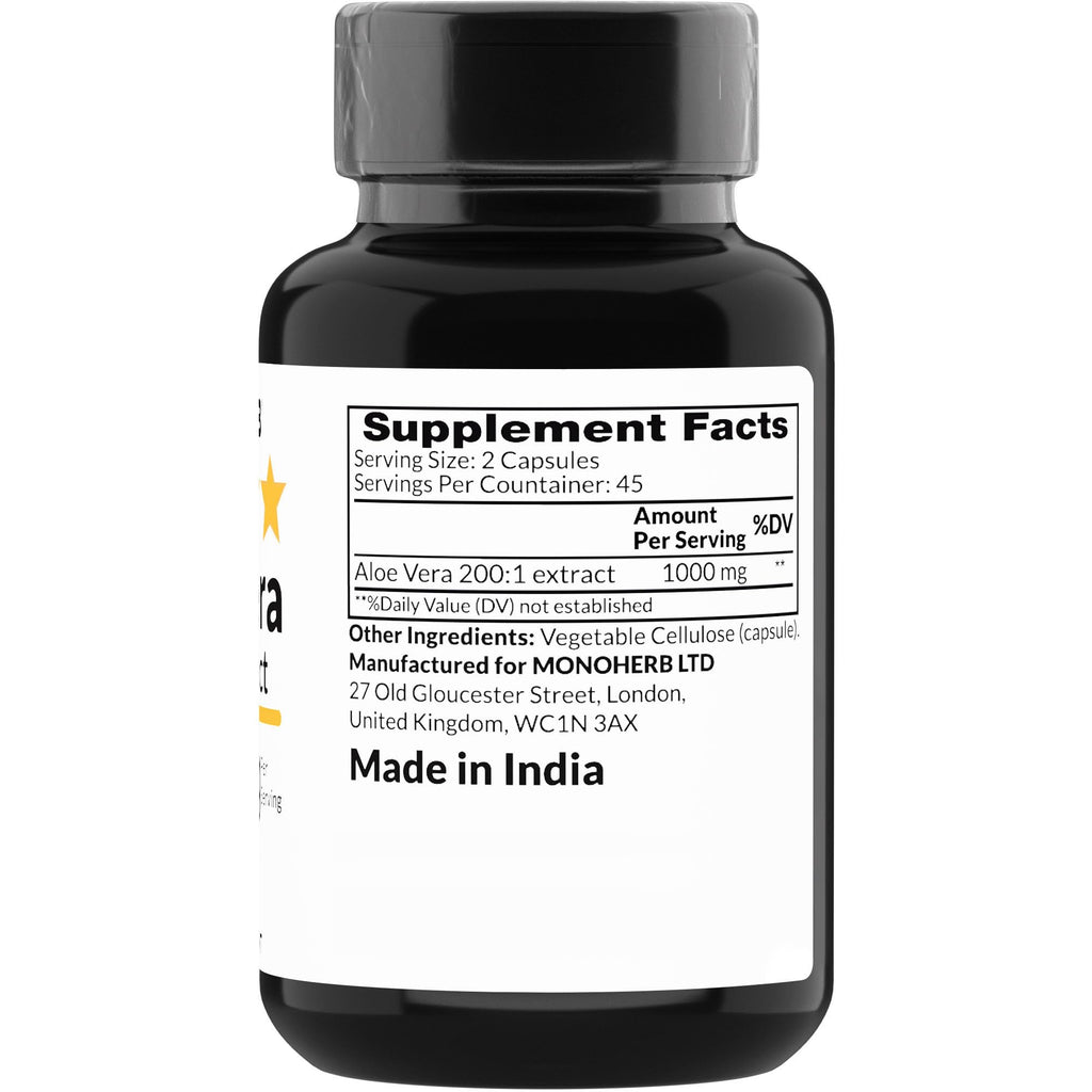 high potency aloe vera supplement
