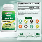high potency alpha lipoic acid capsules
