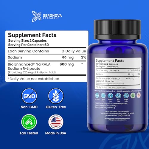high potency alpha lipoic acid capsules