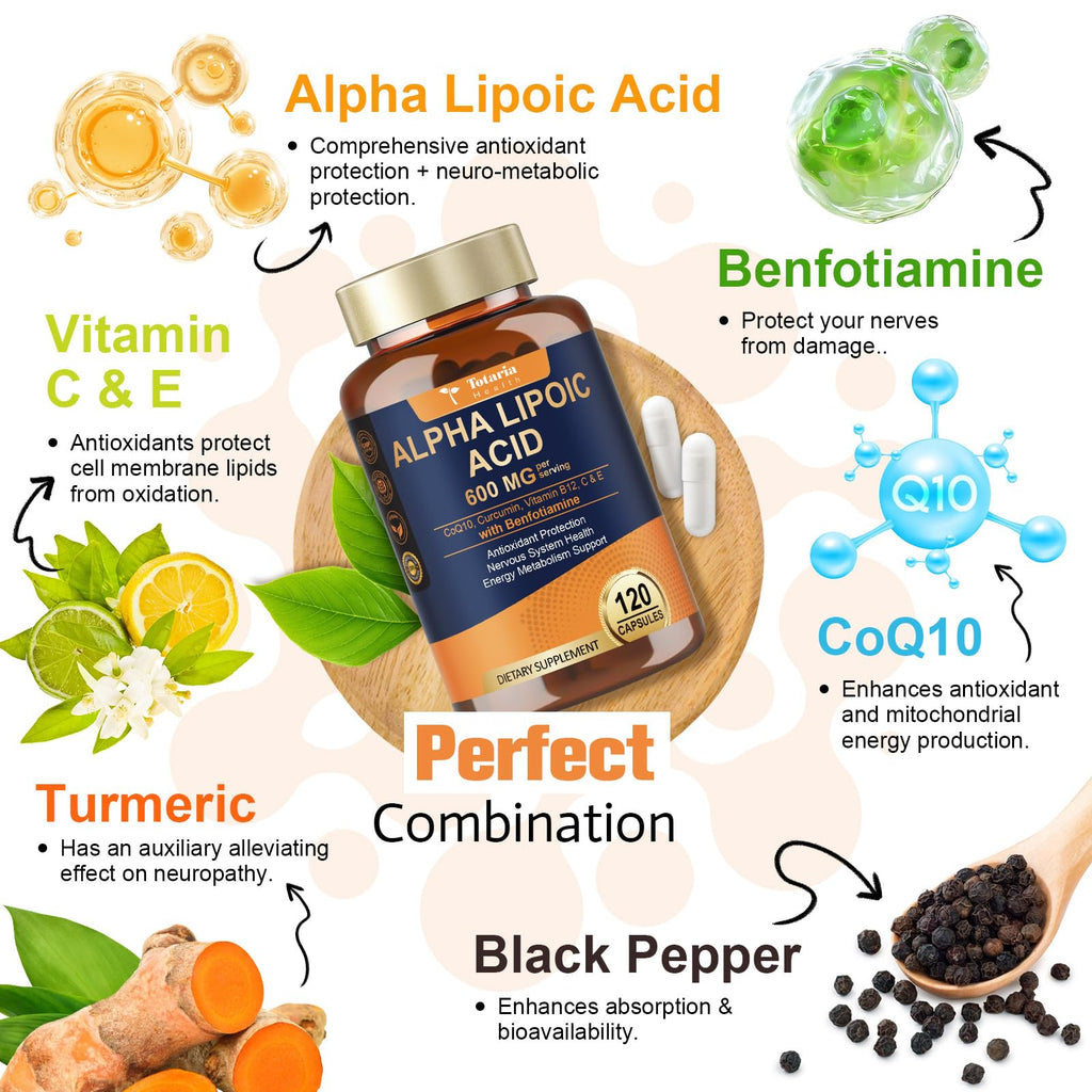 high potency alpha lipoic acid capsules