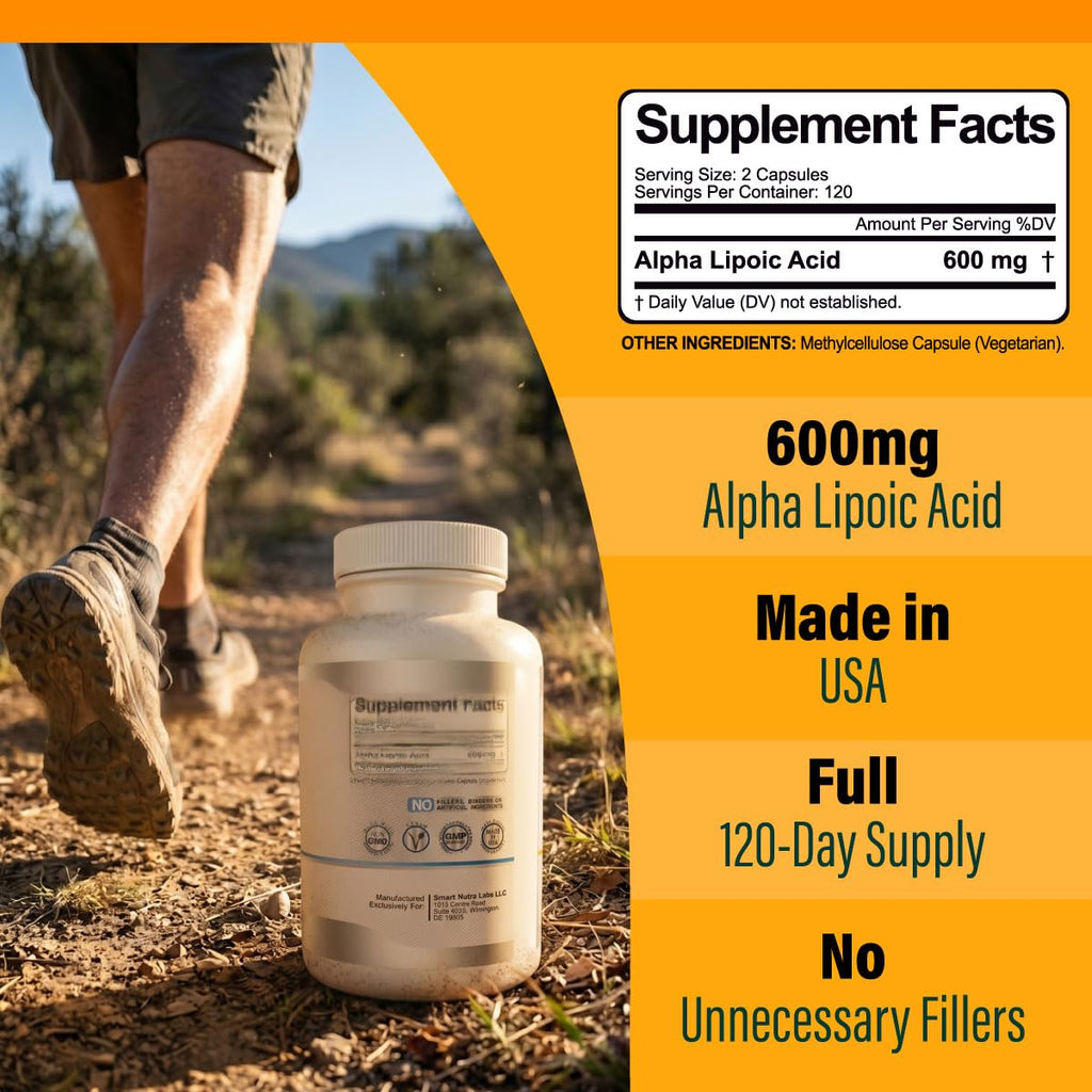 high potency alpha lipoic acid capsules