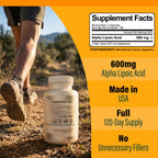 high potency alpha lipoic acid capsules