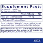 high potency alpha lipoic acid capsules