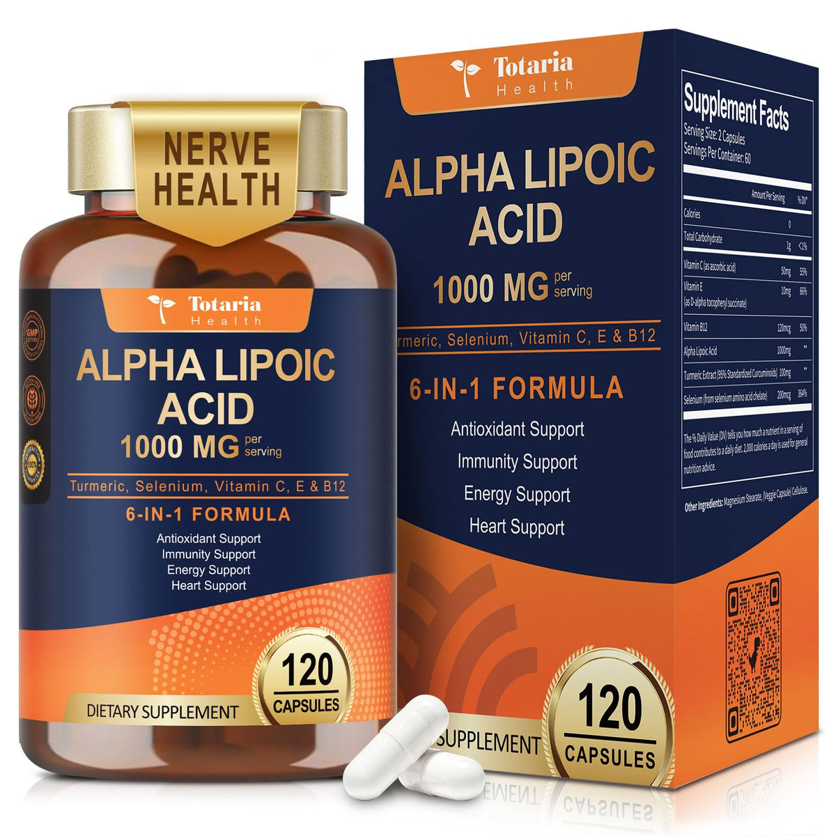 high potency alpha lipoic acid capsules